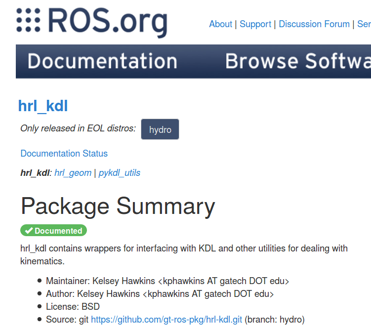 Installing pykdl_utils on ROS | Amir Yazdani